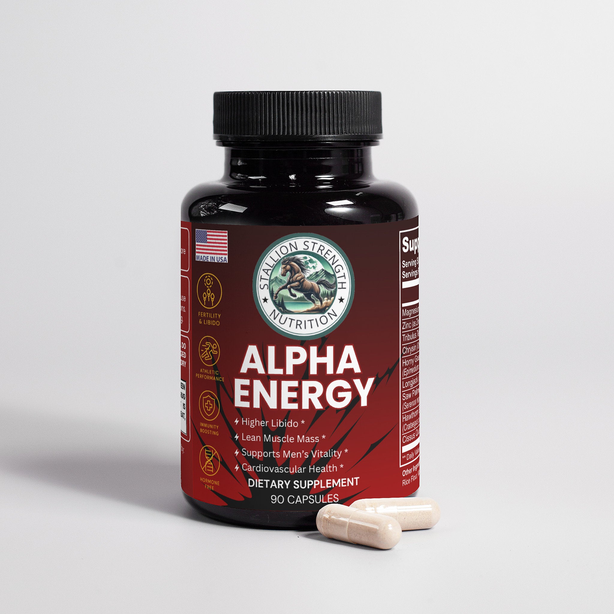 ALPHA ENERGY – Stallion Strength Nutrition